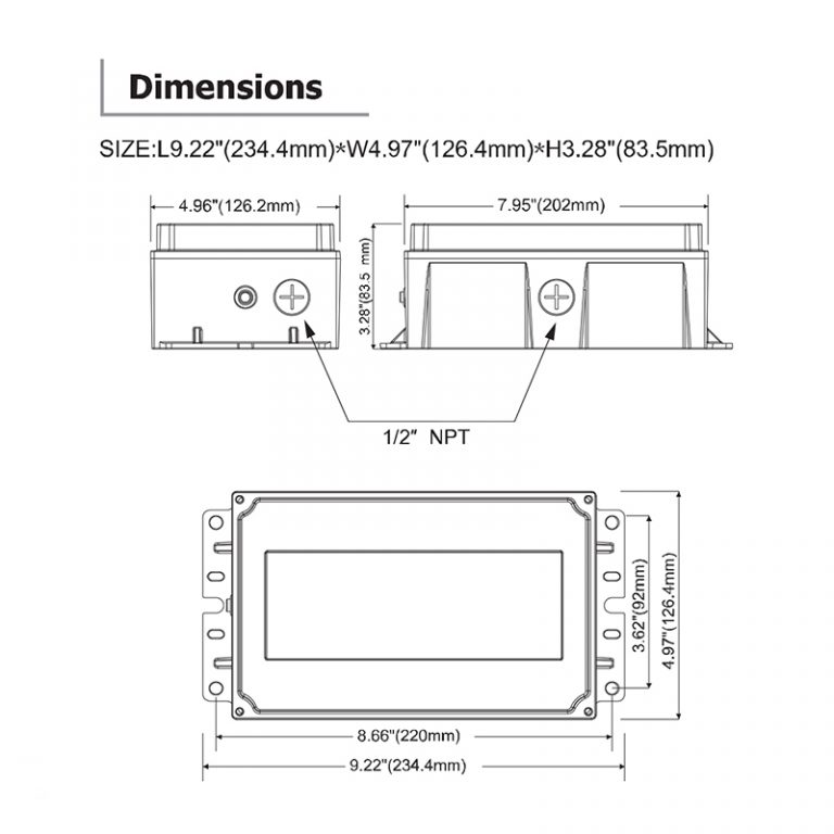 Emergency LED Driver With Battery 8W 18W 30W - BBIER®