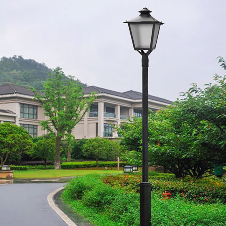Outdoor Post Top Lighting Fixtures 30W 50W 60W 80W Post Top Luminaire ...