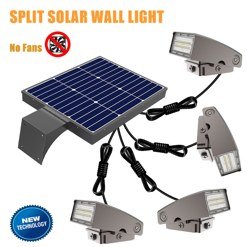 Solar Wall Light 4 Pack 100W with Solar Panels - BBIER®