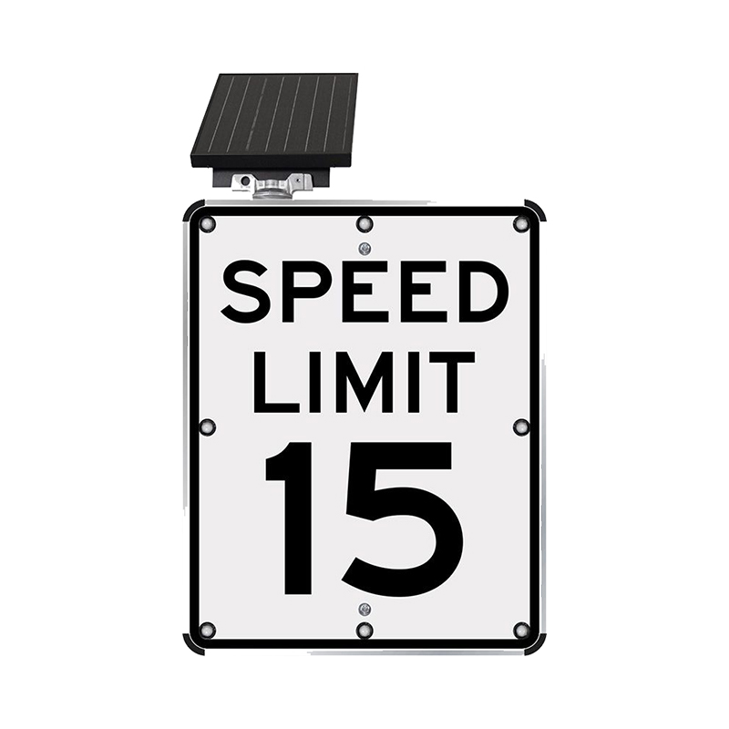 15 MPH LED Solar Speed Limit Sign - BBIER®