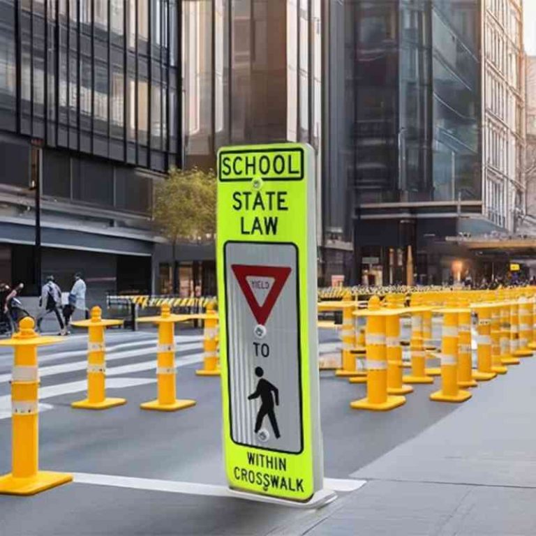 Flashing LED lights Pedestrian stop yield - BBIER®