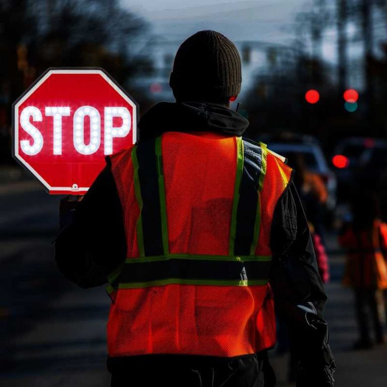 LED Stop Slow Lighted Signs - BBIER®