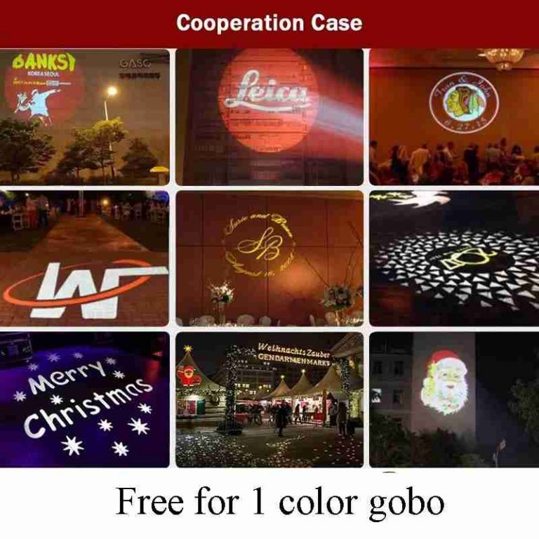Led Gobo Projector Spotlight Gobo Projector Custom Logo - BBIER®