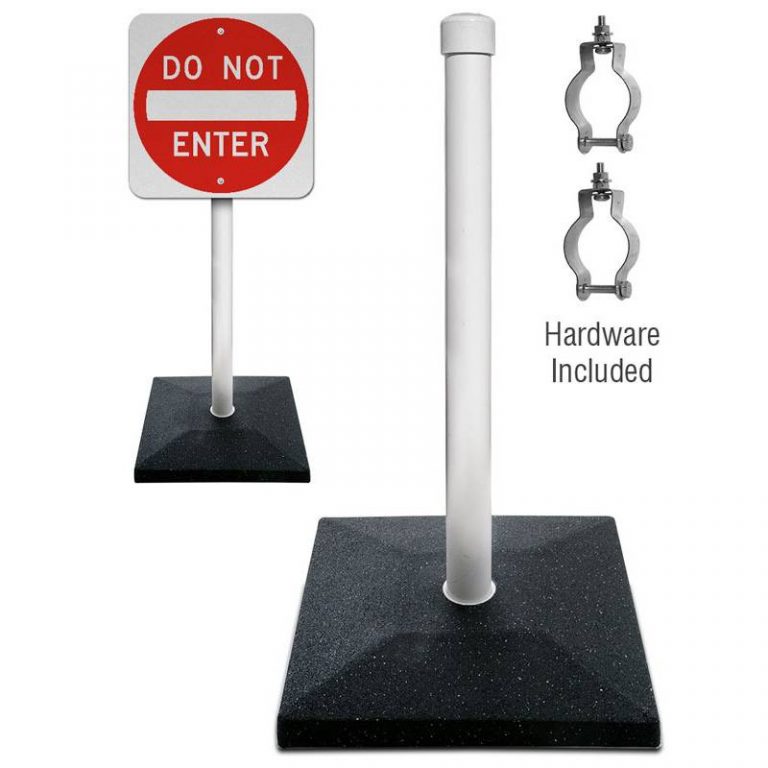 Portable Sign Stand with 5' PVC - BBIER®