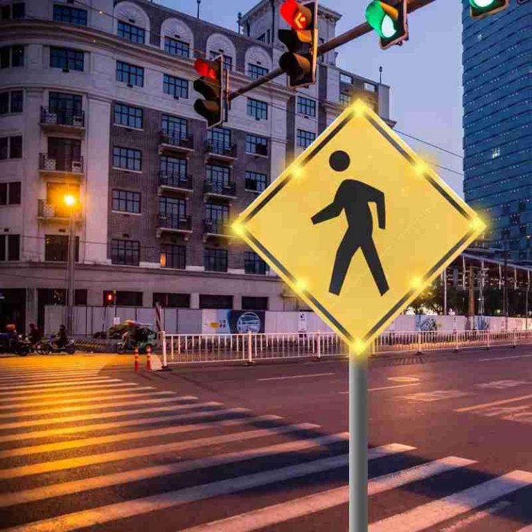 Push Button LED Flashing Crosswalk System - BBIER®