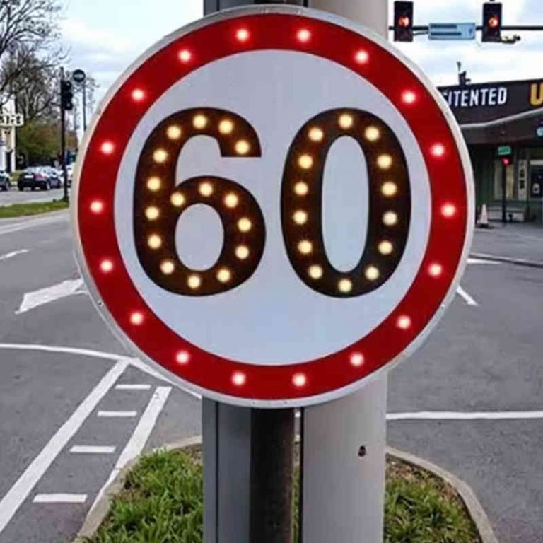Stop Sign With LED Lights IP65 Flashing LED Stop Signs - BBIER®