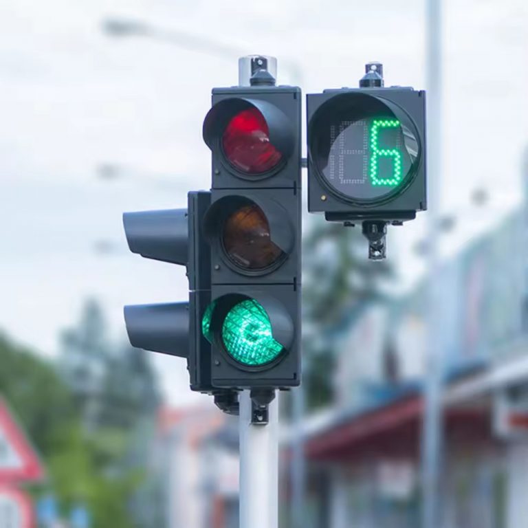 Digital Countdown Traffic Lights 400mm Visibility - BBIER®