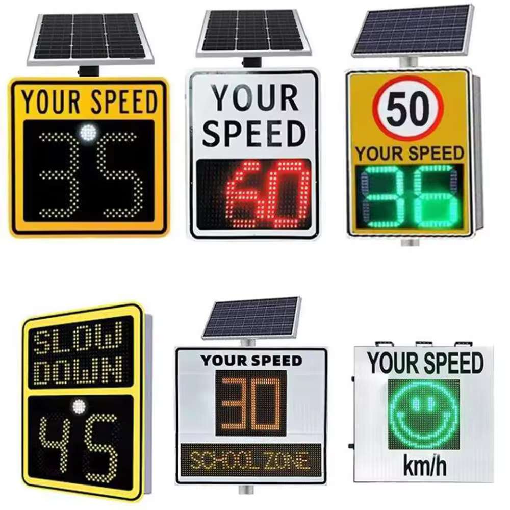Paparan Had Laju Radar Berkuasa Solar LED 12V 60W Papan Tanda Amaran ...