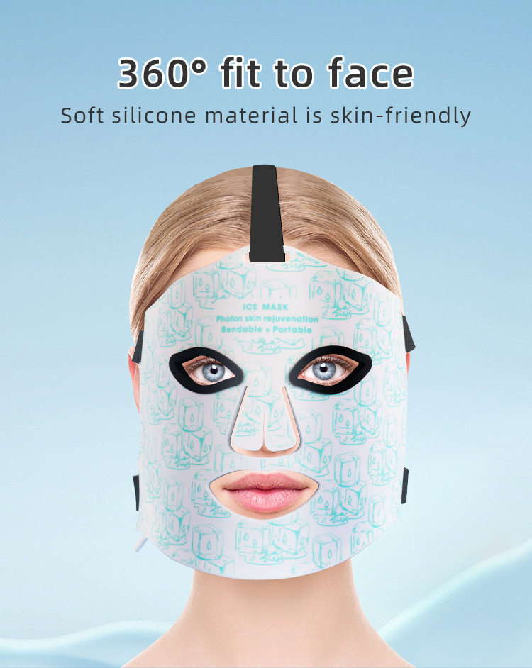 Red Light Blue Light Mask 4W LED Facial Light Therapy - BBIER®