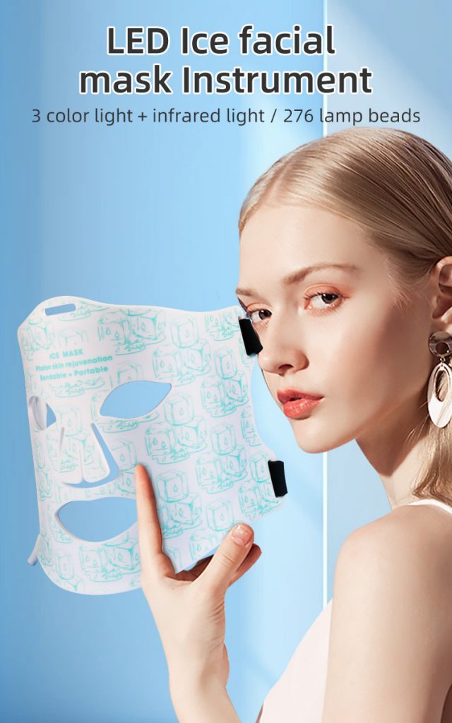 Red Light Blue Light Mask 4W LED Facial Light Therapy - BBIER®