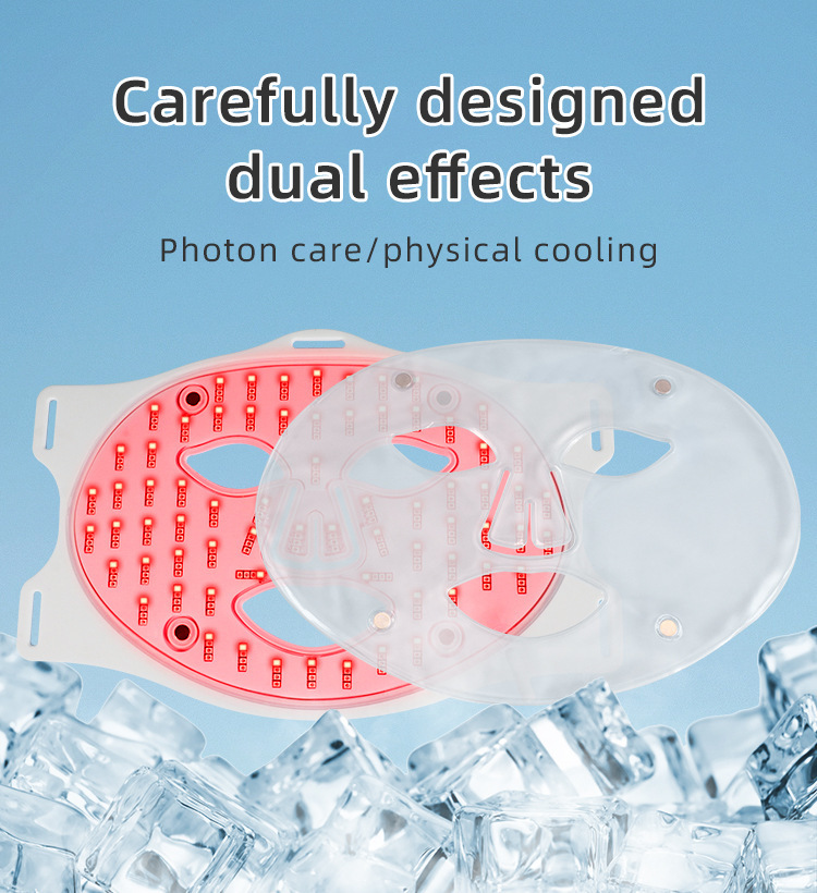 Red Light Blue Light Mask 4W LED Facial Light Therapy - BBIER®