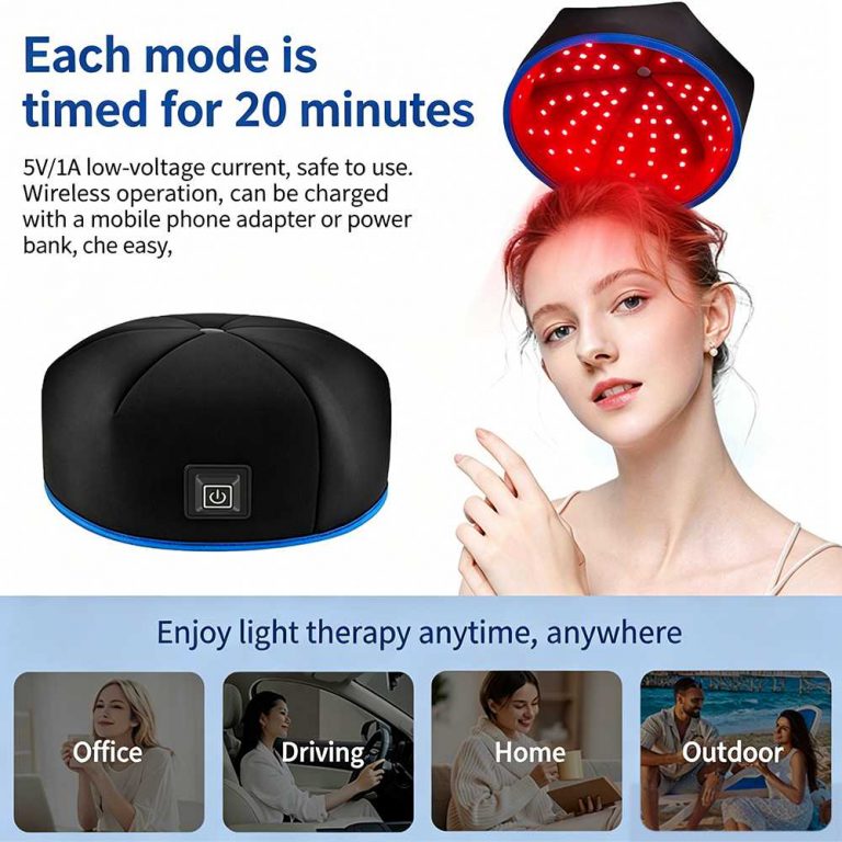 Red Light Hair Growth Cap 2A 10W 660nm 850nm - BBIER®