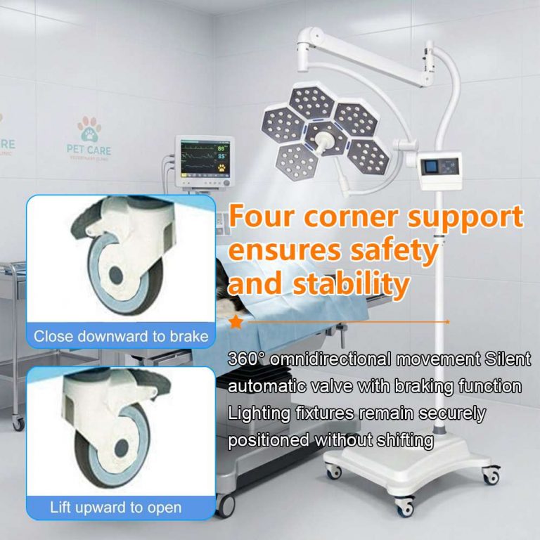 Mobile LED Operating Light with Adjustable CCT & True Color Rendering ...